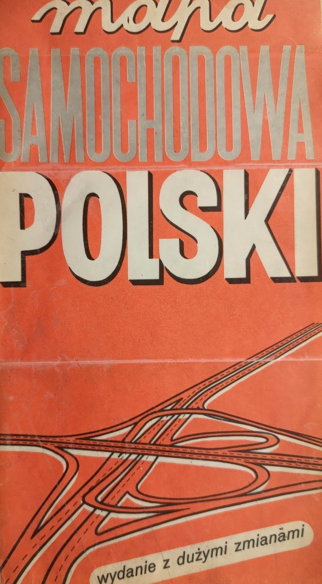 MAPA SAMOCHODOWA POLSKI - Mapy, atlasy, plany miast - MAPY, PRZEWODNIKI ...