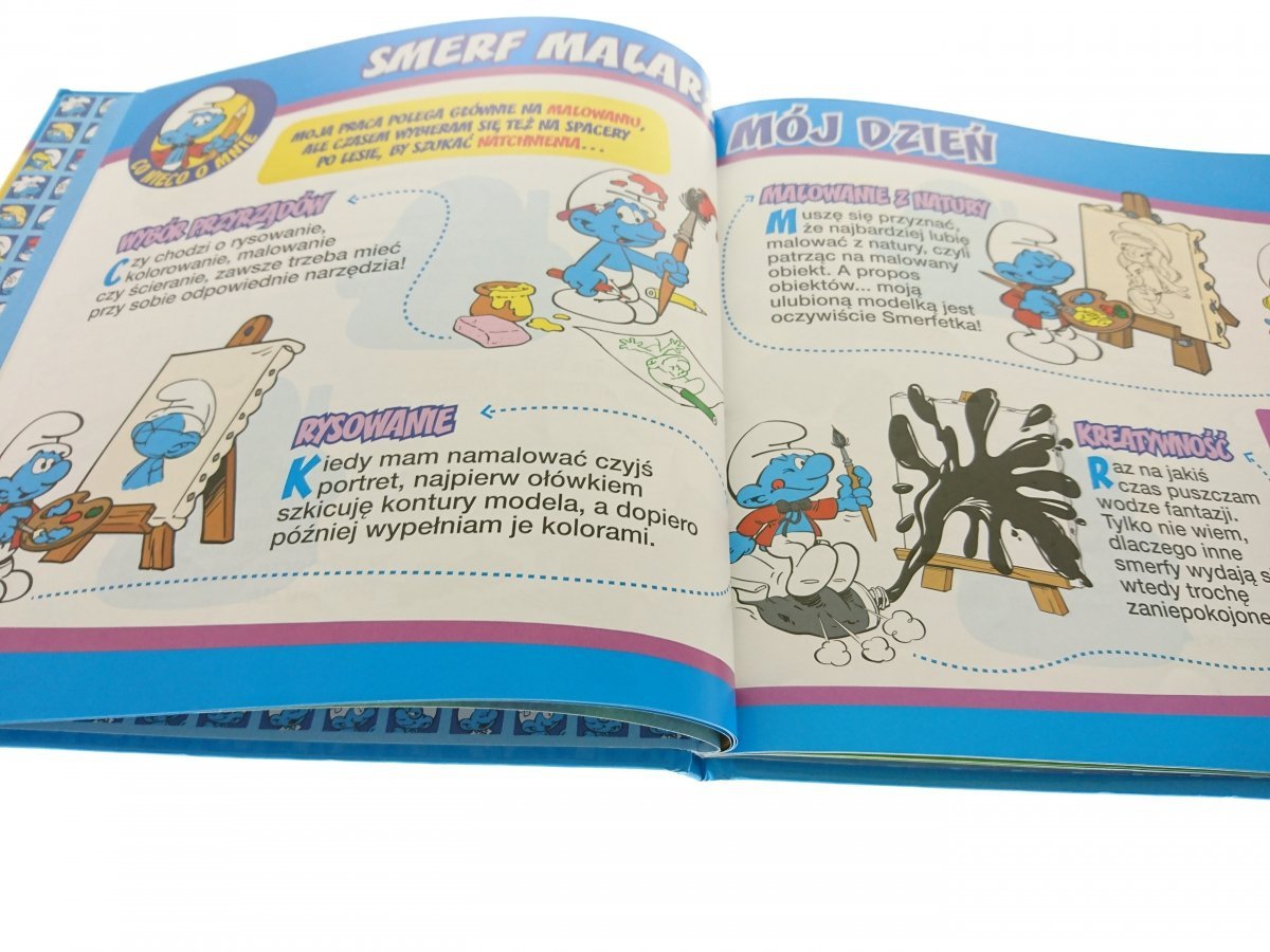 POZNAJEMY ZAWODY ŚWIATA! SMERFY CZ. 3 SMERF MALARZ - Łamigłówki, zagadki i gry - DLA DZIECI I ...