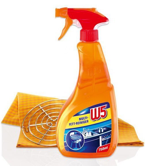 W5 Fett Niemiecki Super mocny odtłuszczacz 750 - Mycie Czyszczenie ...