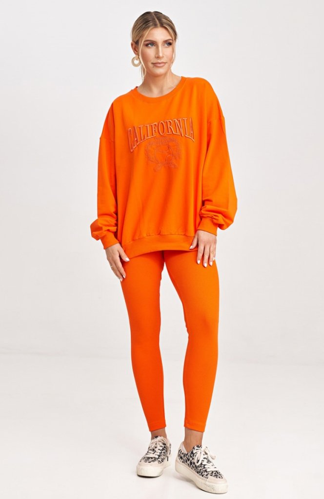 figl m1018 pomarańczowy komplet damski | intimiti.pl