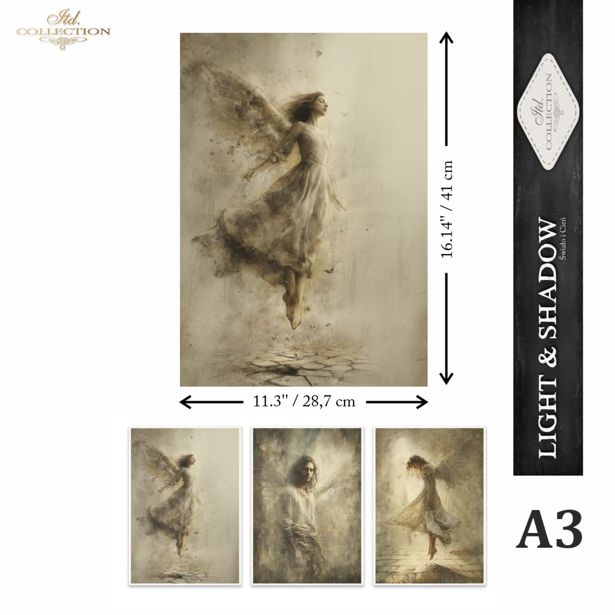 Mulberry Paper FPA3024 - Decoupage & Furniture Decoration Set