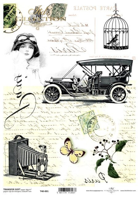 Papier do transferu SOFT ITD T40-001