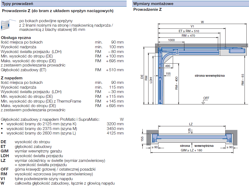 Brama RenoMatic 3500 x 2250 mm, Przetłoczenia M, Woodgrain, kolor RAL ...